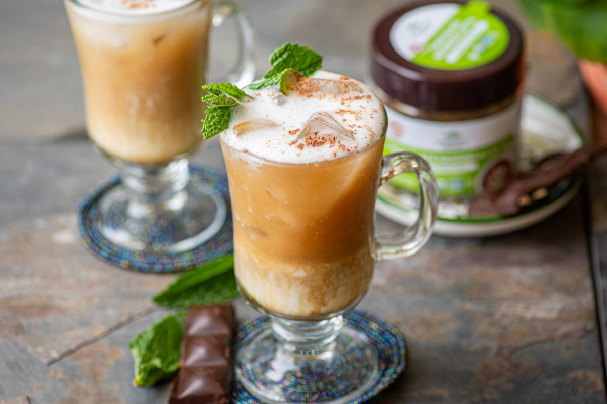 Iced Chocolate Moringa Latte - Organic India