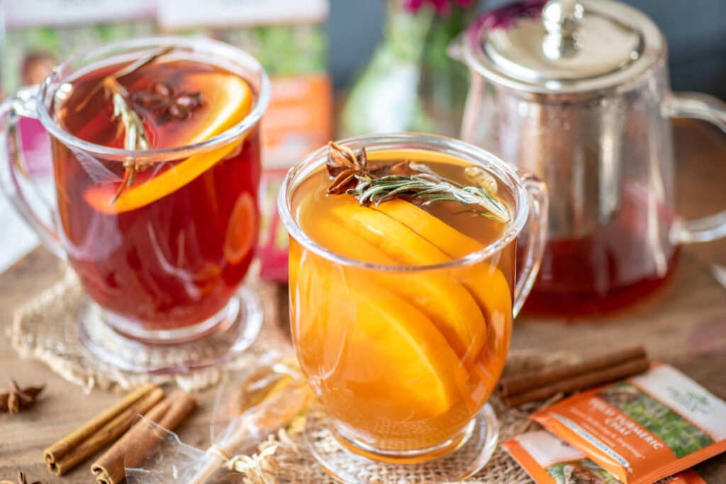Cozy Mulled Tea Recipe, Spiced or Fruity | Organic India